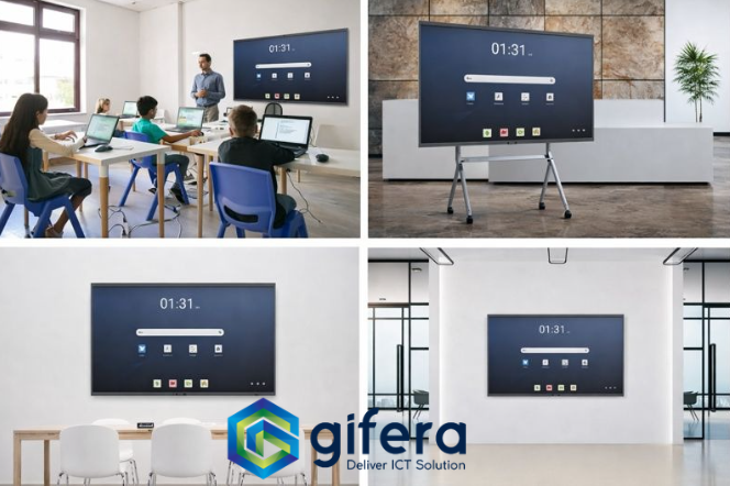Interactive Flat Panel Indonesia Smart Classroom & Meeting Room - PT ...